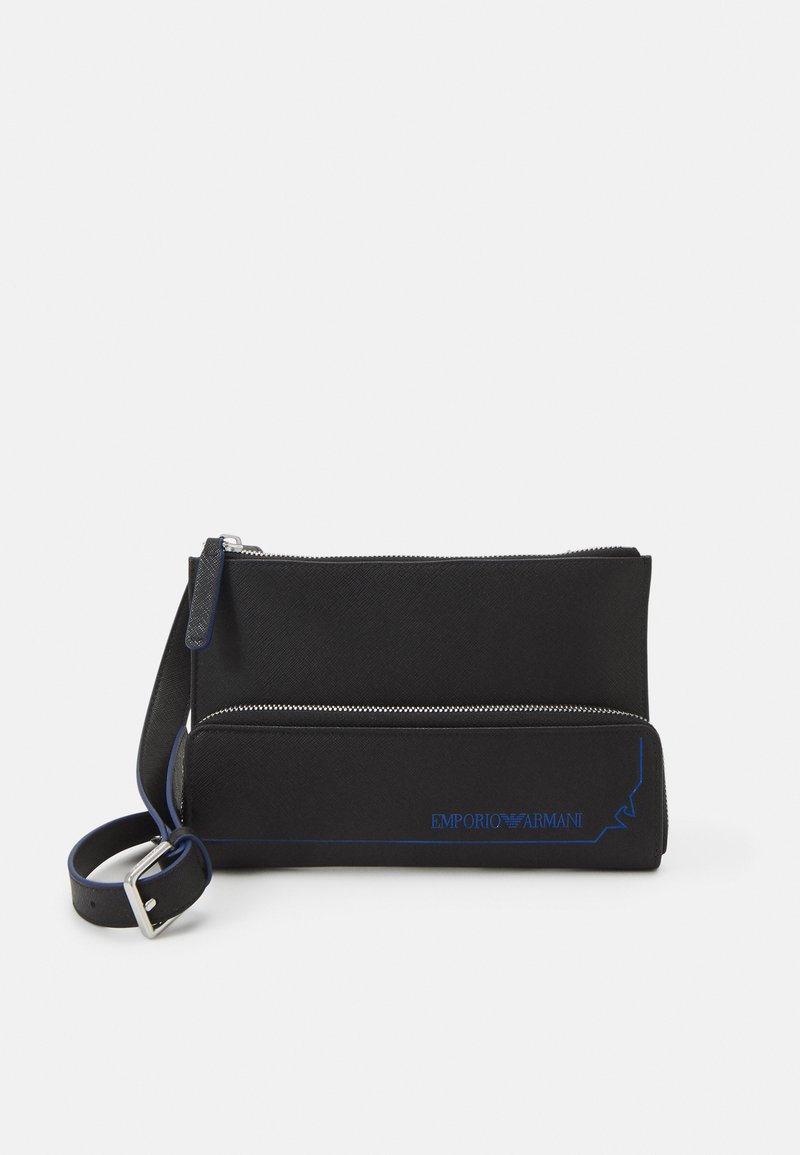 Emporio Armani HORIZONTAL TECH CASE UNISEX - Across body bag - nero ...