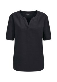 GOLDNER PFLEGELEICHTE - Blouse - black - Zalando