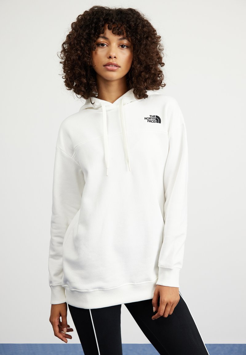 The North Face ZUMU HOODIE - Jersey con capucha - gardenia white/blanco ...