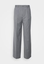 Han Kjøbenhavn BOXY SUIT PANTS - Stoffhose - grey/grau - Zalando.at