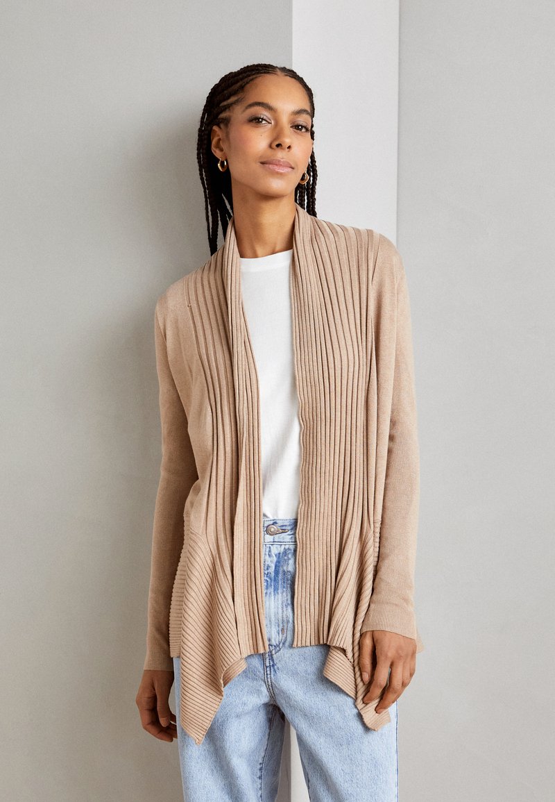 Anna Field Kardigan - sand/písková - Zalando.cz