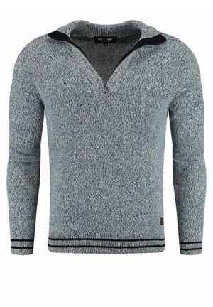 Key Largo MST SMITH TROYER - Strickpullover - navy mel/blau - Zalando.de