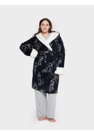 UGG AARTI PRINT - Badjas - black/zwart - Zalando.nl