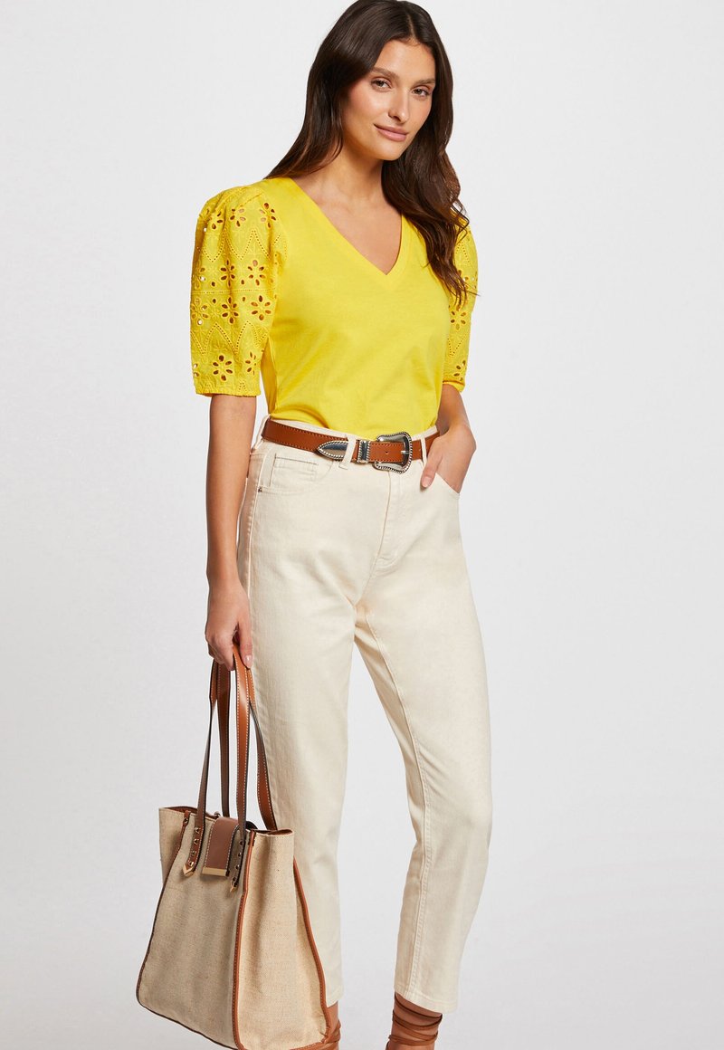 Morgan T-shirt con stampa - jaune/giallo - Zalando.it