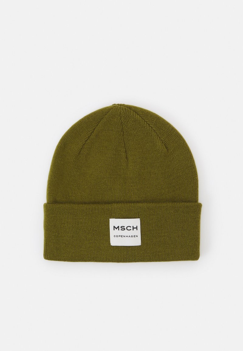 MSCH Copenhagen LOGO BEANIE - Mütze - avocado/grün - Zalando