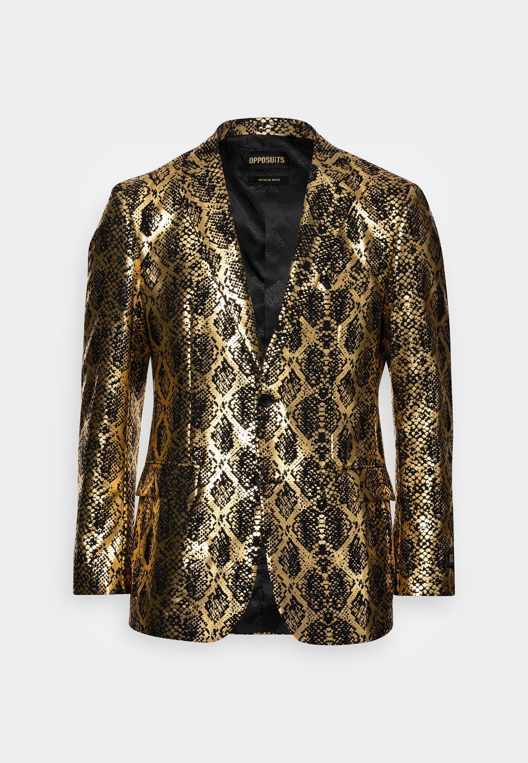OppoSuits SHINY SNAKE SET - Anzug - gold coloured/goldfarben - Zalando.ch