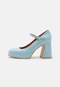 ÁNGEL ALARCÓN Platform heels - cielo sol/light blue - Zalando.co.uk