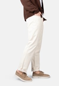 PS POELMAN LIAM - Chaussures bateau - taupe - ZALANDO.FR