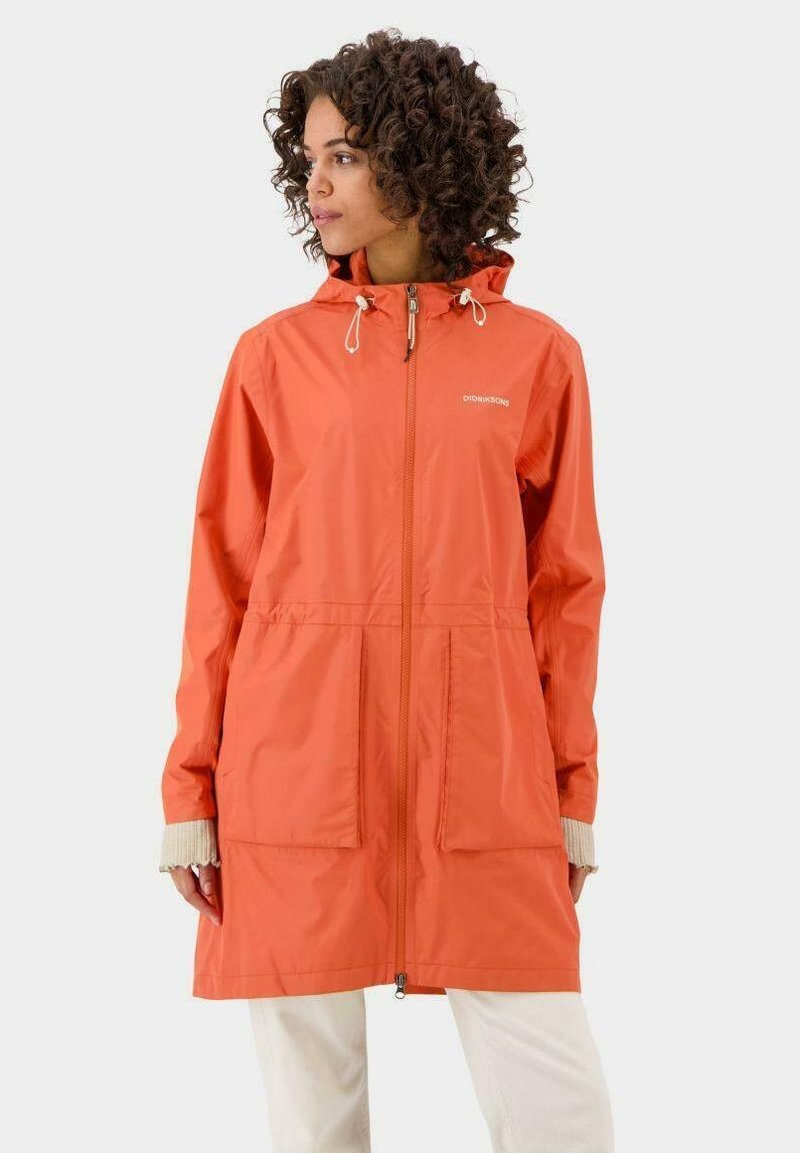 Didriksons BELLA - Parka - brique red/oranje - Zalando.be
