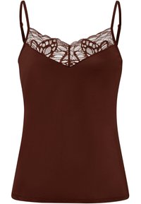 Hanro ELIA - Caraco - chocolate chip/marron - ZALANDO.FR