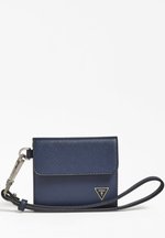 Guess CERTOSA SAFFIANO - Visitenkartenetui - blau - Zalando.at