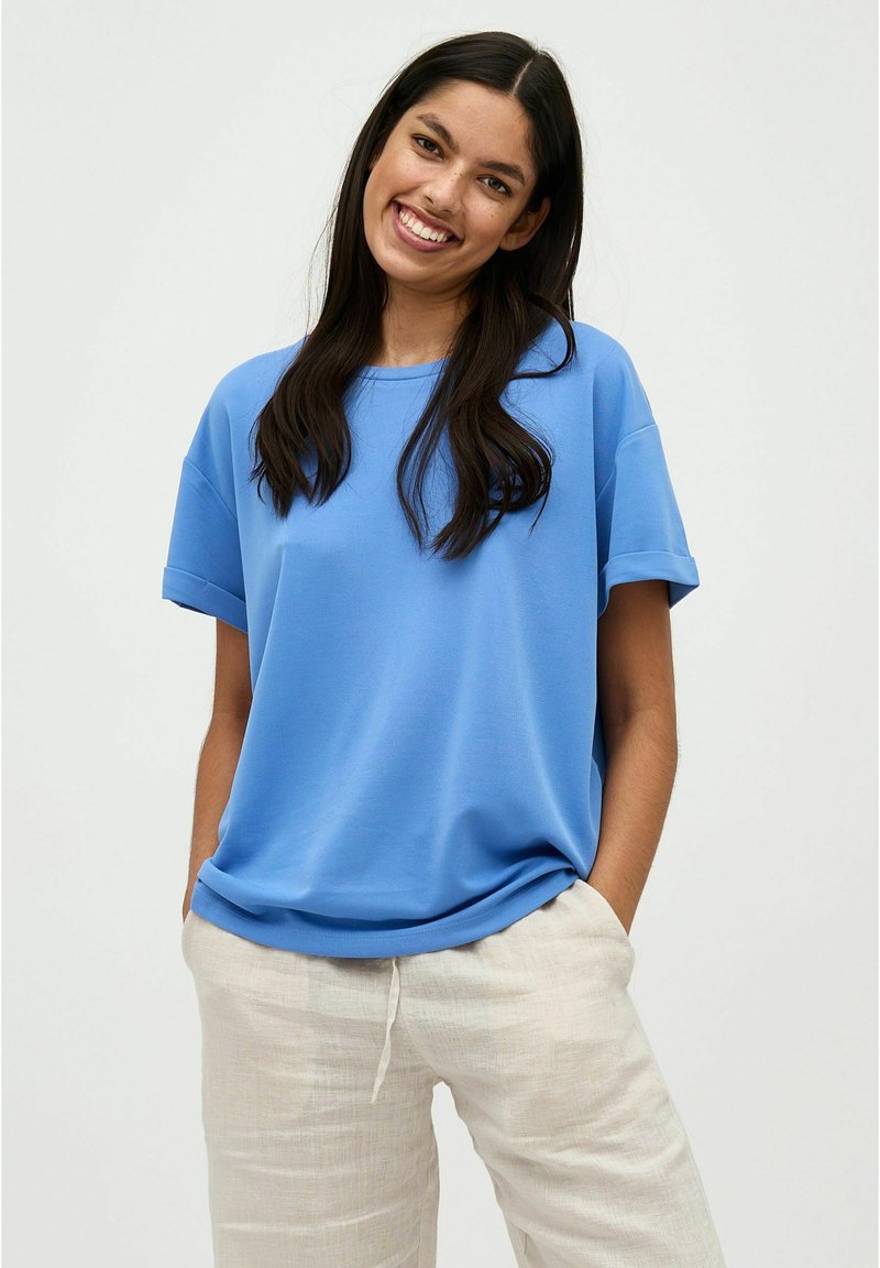 mbyM AMANA - T-Shirt basic - provence/blau - Zalando.de