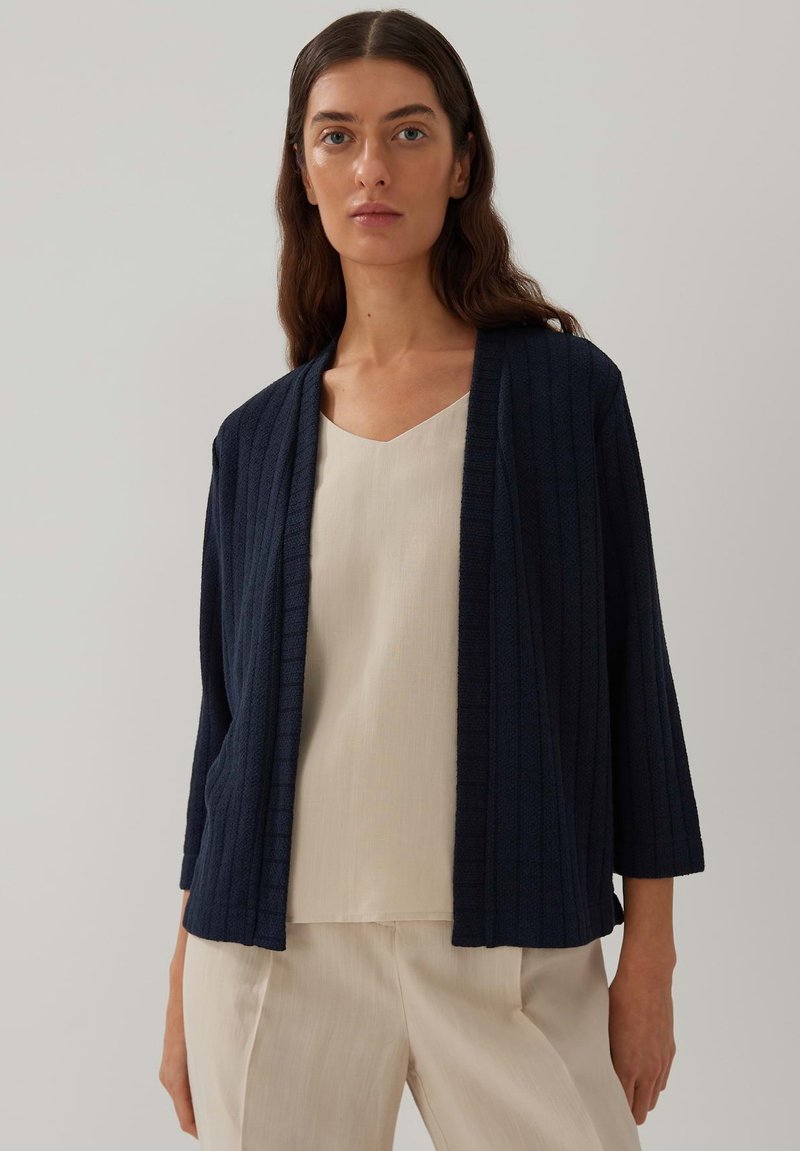 someday. KERICA TEXTURE - Cardigan - ocean/blue - Zalando