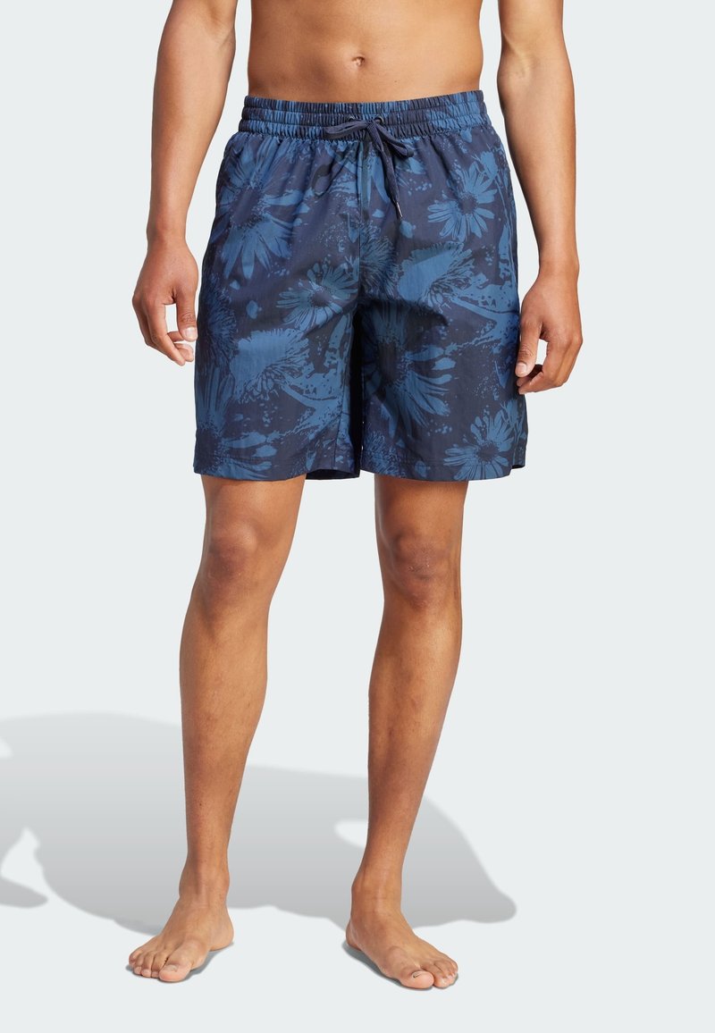 adidas Originals ADVENTURE ALLOVER PRINT - Swimming shorts - legend ink ...