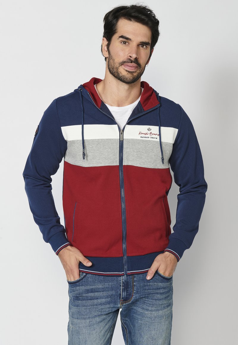 Koroshi Sweat zippé - navy/bleu marine - ZALANDO.FR