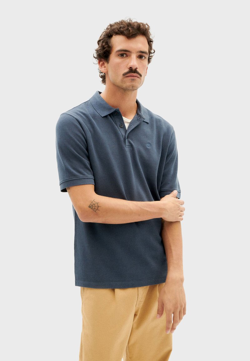 Thinking Mu SUN - Polo - navy blue/bleu marine - ZALANDO.FR