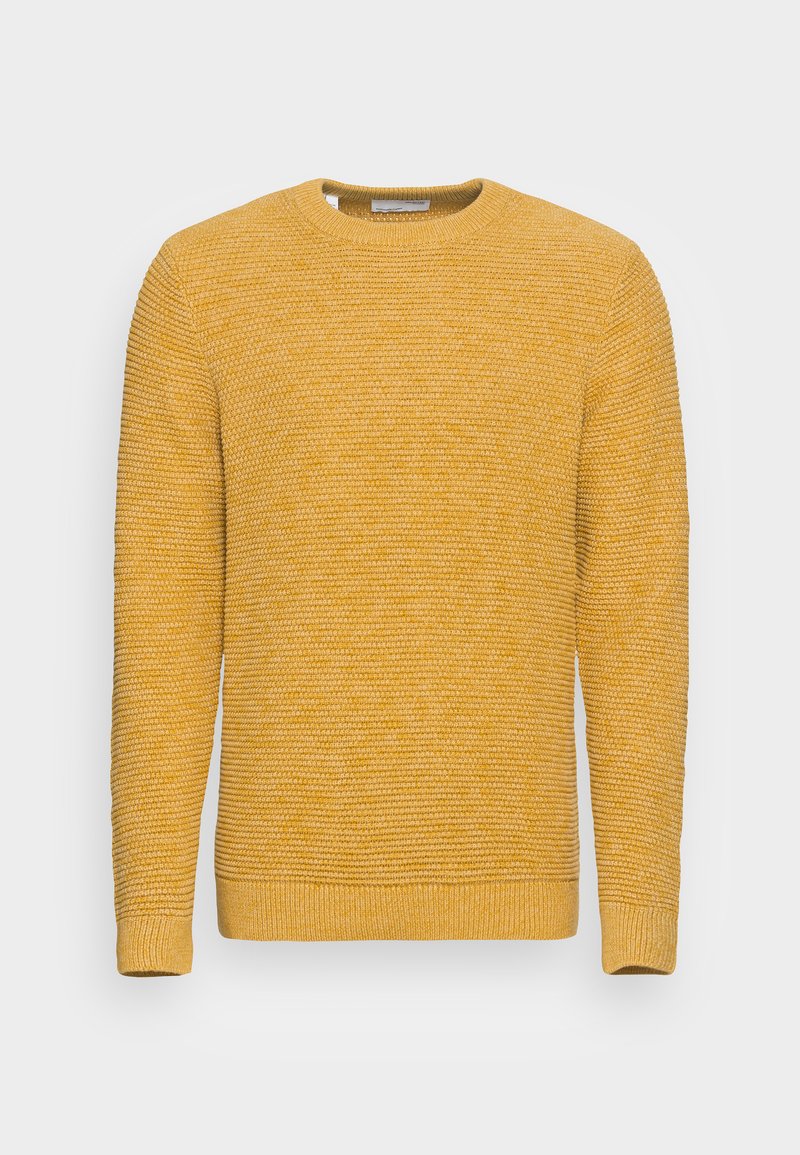 Selected Homme VINCE LS BUBBLE CREW NECK W NOOS - Jumper - cocoon honey twist/sand - Zalando.de