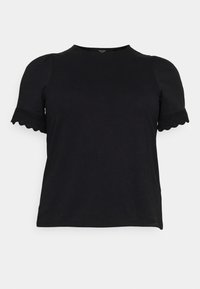 Vero Moda Curve VMPANNA GLENN - T-Shirt basic - reseda/hellgrün ...