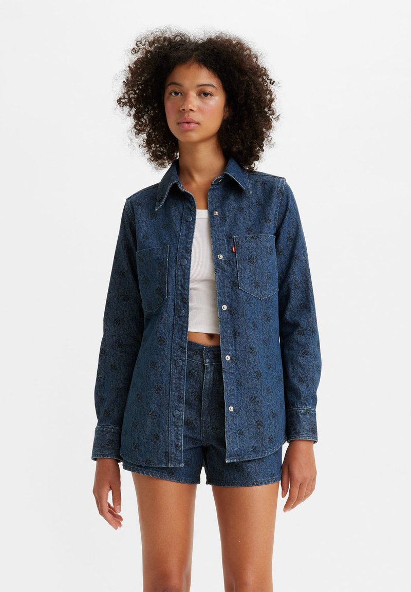 Levi's® WELLTHREAD PETAL - Button-down blouse - flowers in the rain ...