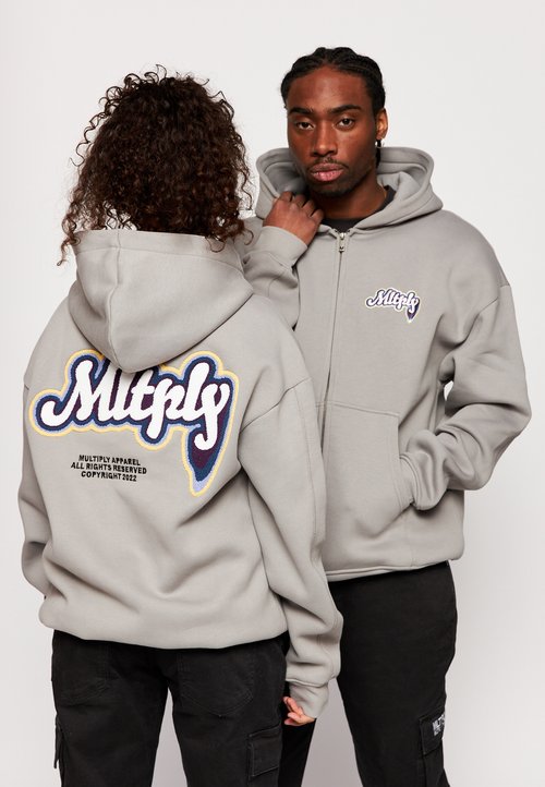 Multiply Apparel Vetoketjullinen college - black/musta - Zalando.fi