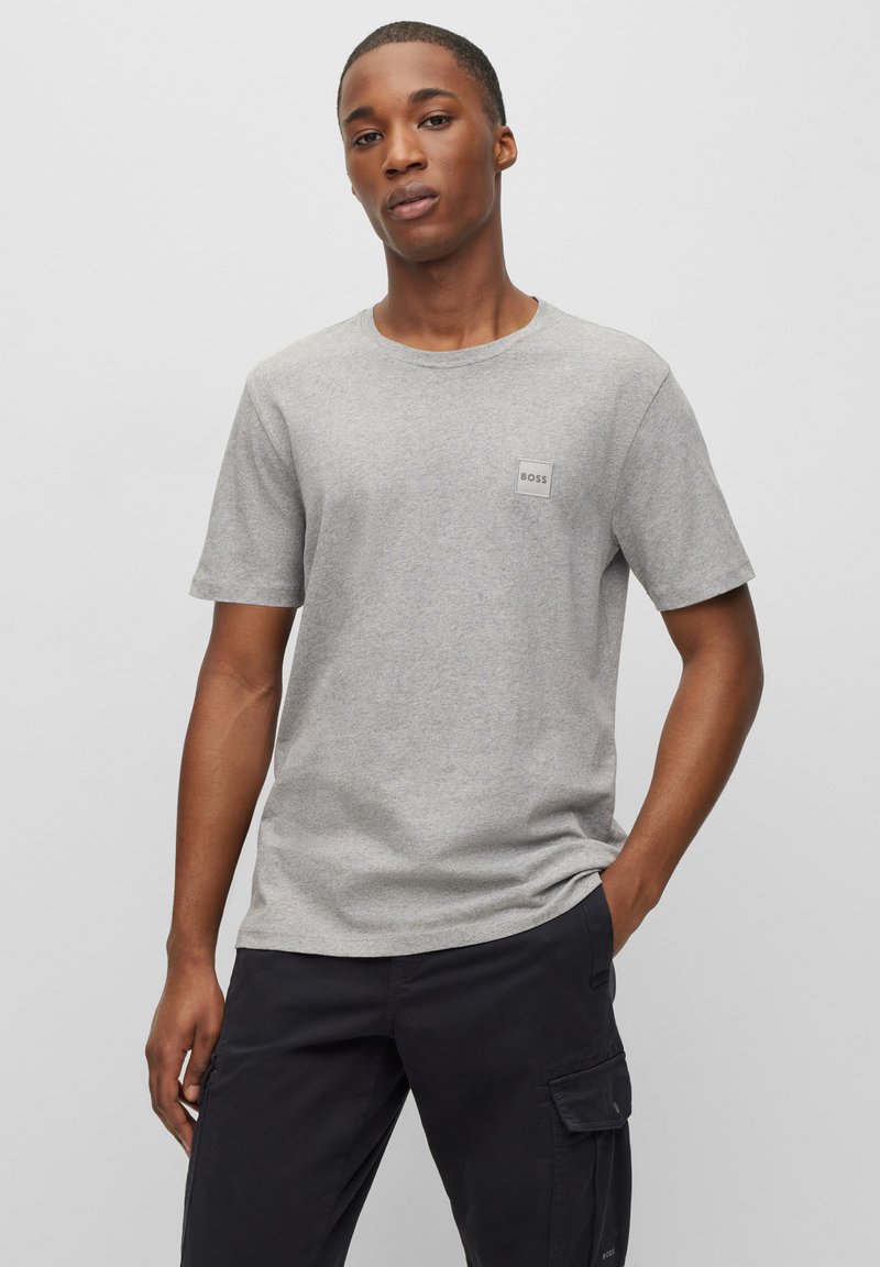 BOSS TALES - T-Shirt basic - light grey/grau - Zalando.at