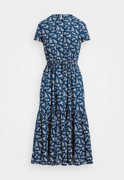 Polo Ralph Lauren DAGANI SHORT SLEEVE DAY DRESS - Vardagsklänning - mint floral/flerfärgad ...