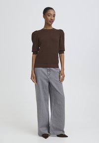 b.young BYMIKALA - Basic T-shirt - chicory coffee/dark brown - Zalando