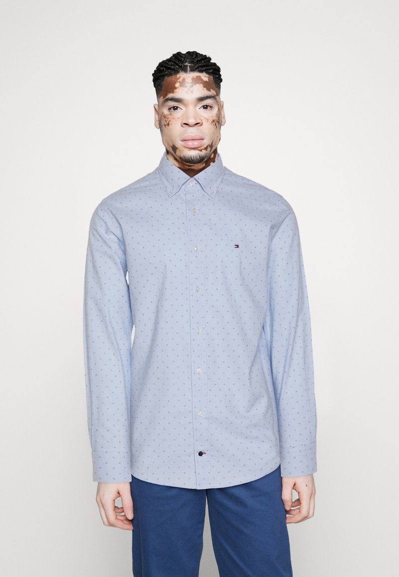 Tommy Hilfiger GEO PRINT - Camisa - light blue/navy/azul claro - Zalando.es