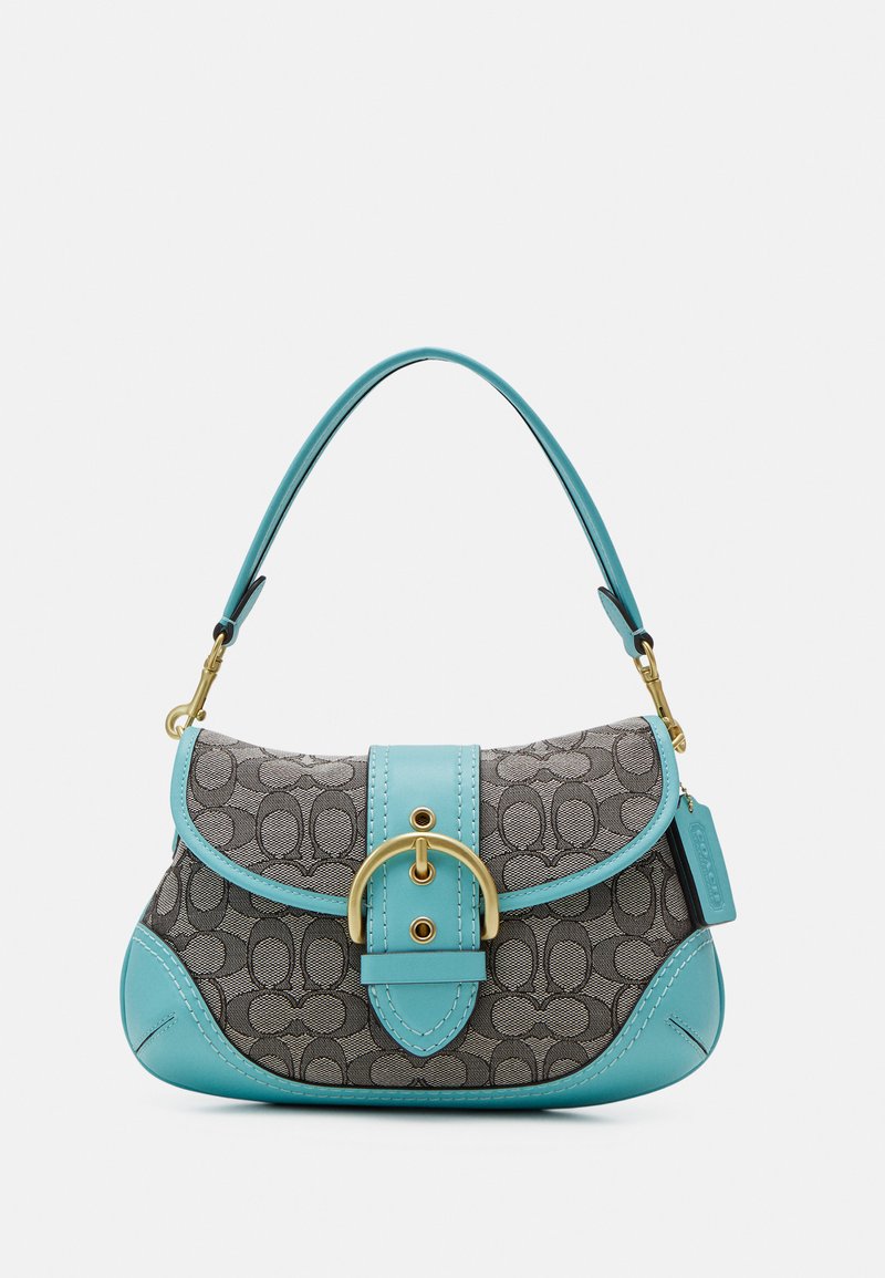 Coach SIGNATURE SOHO BAG - Kabelka - faded blue/svetlomodrá - Zalando.sk