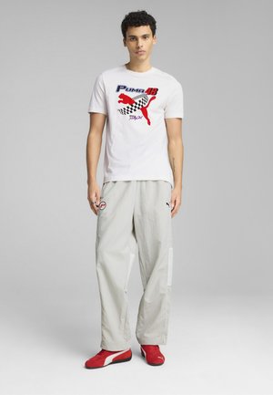 Puma MINECRAFT - T-shirt imprimé - puma white/blanc - ZALANDO.FR