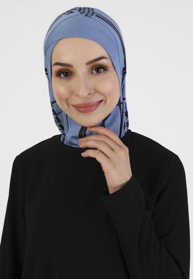 Modanisa SPORTS BONNET MERVIN - Kopftuch - blue/blau - Zalando.de