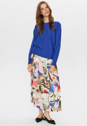 Nümph NUDAYA NOOS - Strickpullover - cloud dancer/weiß - Zalando.de