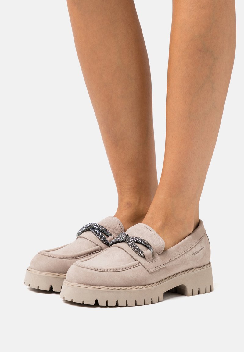 Tamaris Slipper - taupe - Zalando.at