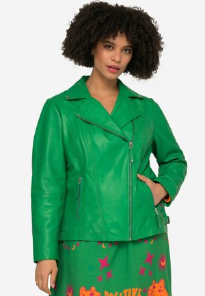 H.I.S SAIMINA - Leren jas - blue/blauw - Zalando.nl