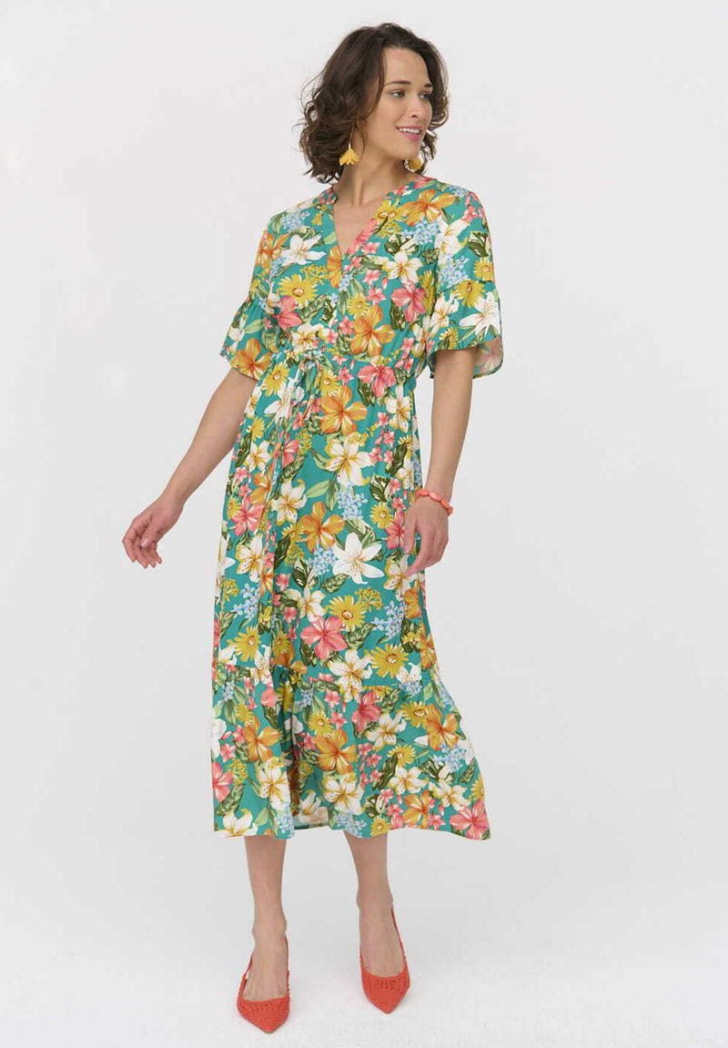 blue shadow Sukienka letnia/wielokolorowy - Zalando.pl