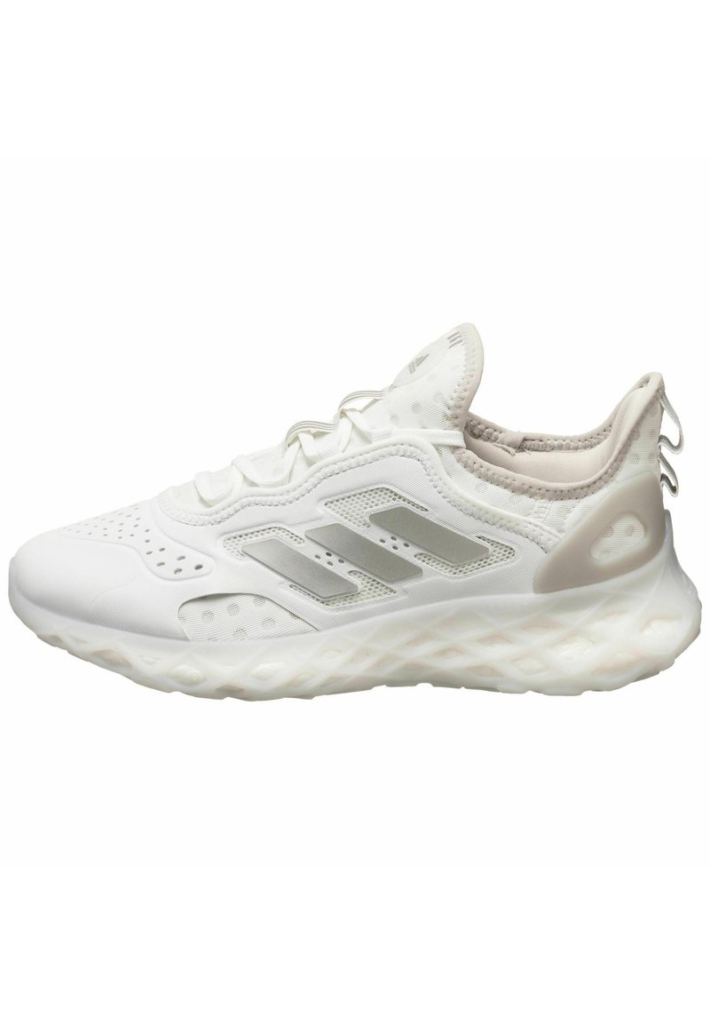 adidas Performance WEB BOOST - Trail running shoes - ftwr white silver ...