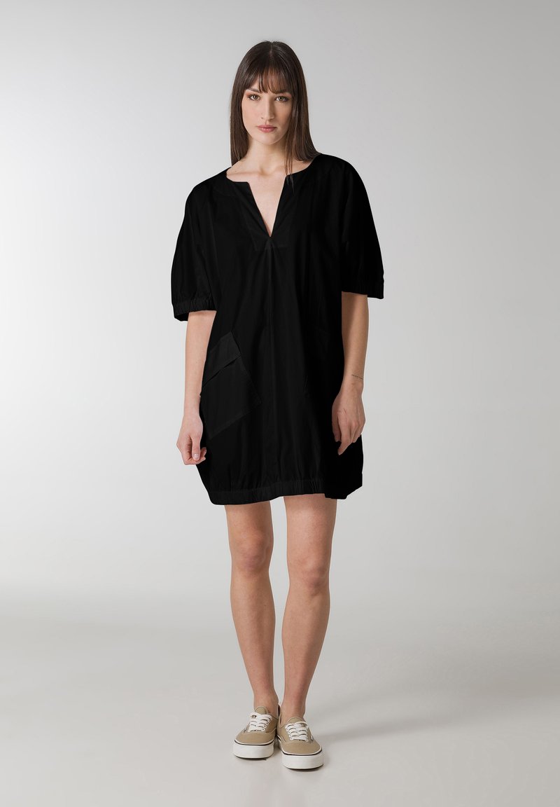 Deha POPLIN BALLOON - Robe de jour - nero/noir - ZALANDO.CH