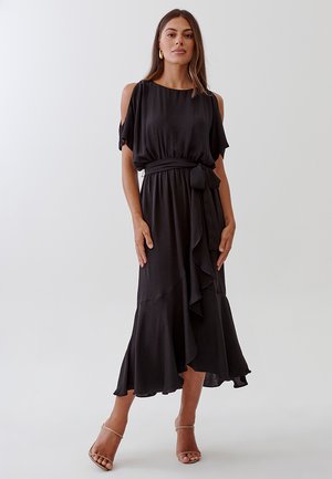 Maison Form'elle BELTED - Robe de jour - black/noir - ZALANDO.FR