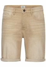 camel active SLIM FIT - Jeans Shorts - sand/beige - Zalando.de