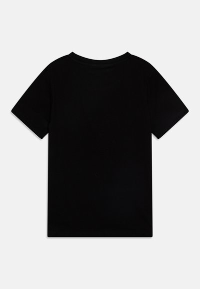 Versace Medusa Greca Print Unisex T Shirt Med Print Black Gold