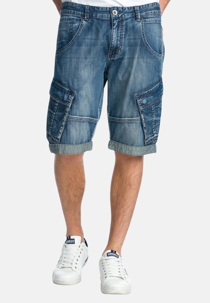 Koroshi SCREEN - Shorts di jeans - azul cl light blue/celeste - Zalando.it