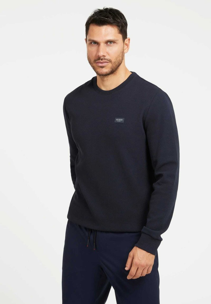 Guess STRETCH TECH - Sudadera - bleu/azul - Zalando.es