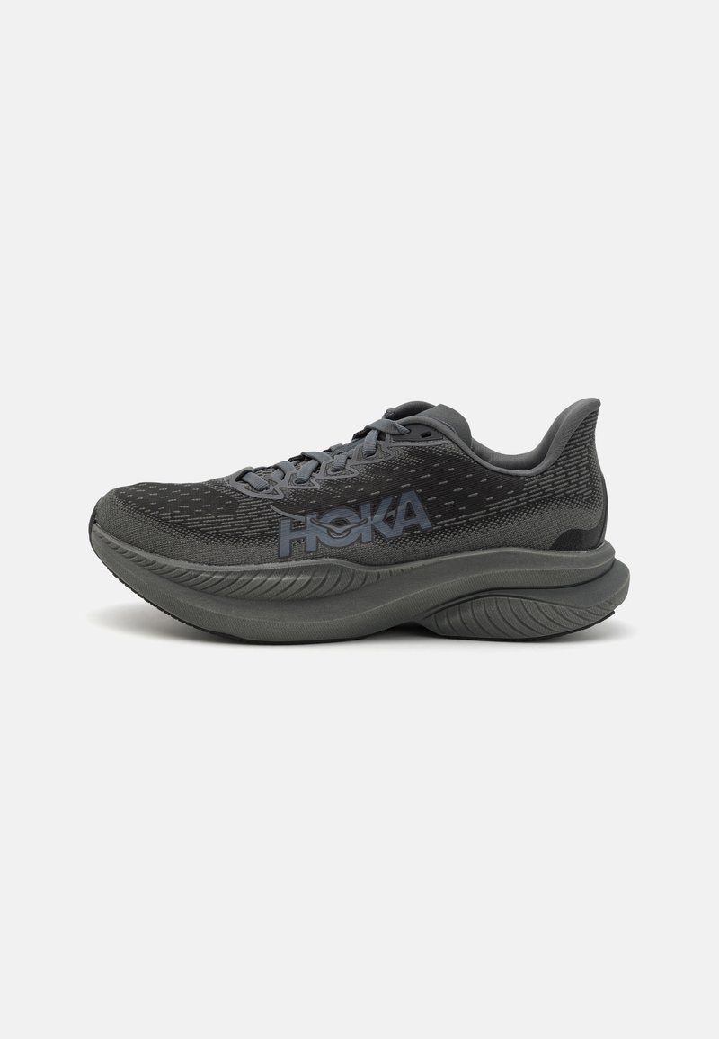 HOKA MACH 6 - Laufschuh Straße - black/schwarz - Zalando.de