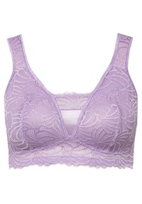 Ulla Popken Triangle bra - lilac - Zalando