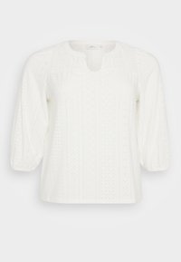 ONLY Carmakoma CARSANDRA 3/4 SPLIT - Longsleeve - cloud dancer/wit ...