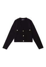 Cache Cache MIT LANGEN ÄRMELN UND V-AUSSCHNITT - Vest - noir/zwart ...