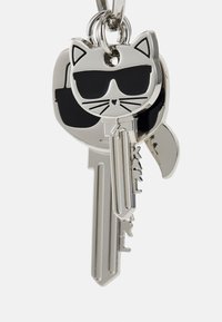 KARL LAGERFELD IKONIK KEY CHARMS UNISEX - Schlüsselanhänger - silver ...