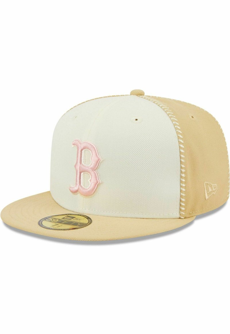 New Era 59FIFTY SEAM STITCH BOSTON RED SOX - Cap - beige - Zalando.de