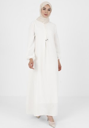 Modanisa CREW NECK REFKA - Robe longue - white/blanc - ZALANDO.FR