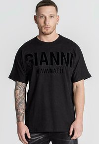 Gianni Kavanagh Print T-shirt - black - Zalando